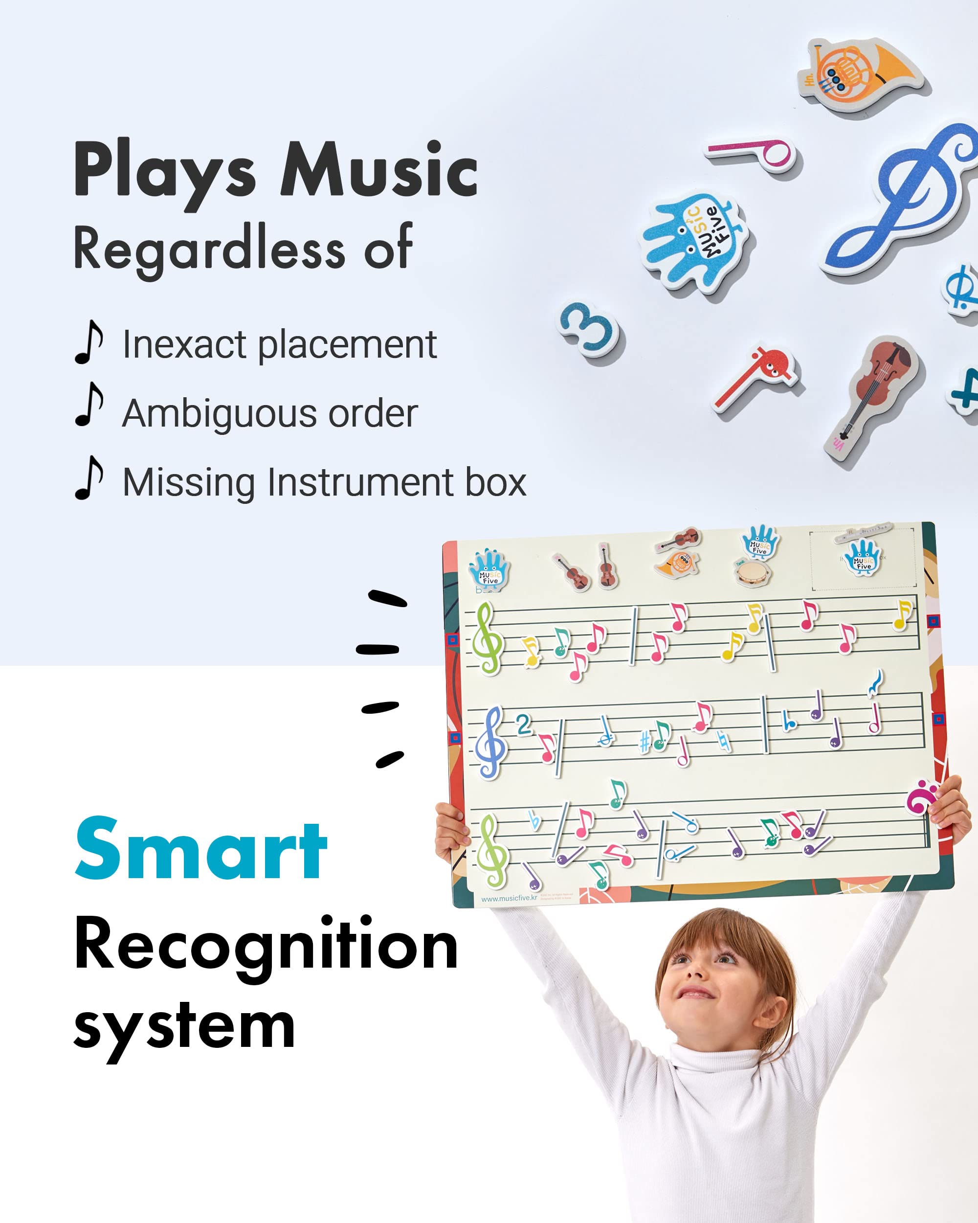 Mua Music Five Board Set - Learn to Read Music, Beginning Sheet Music ...