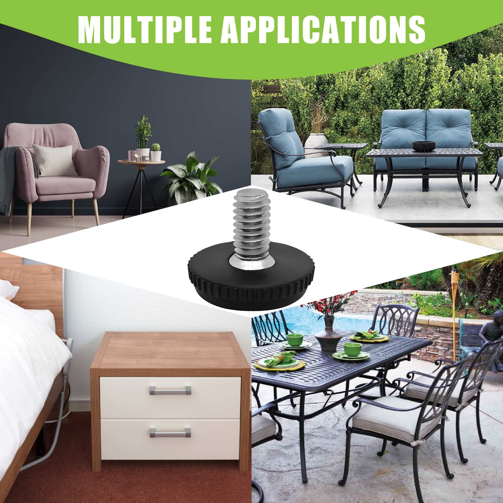 Mua Project Patio 5/16-18 Stainless Steel Adjustable Furniture Levelers ...