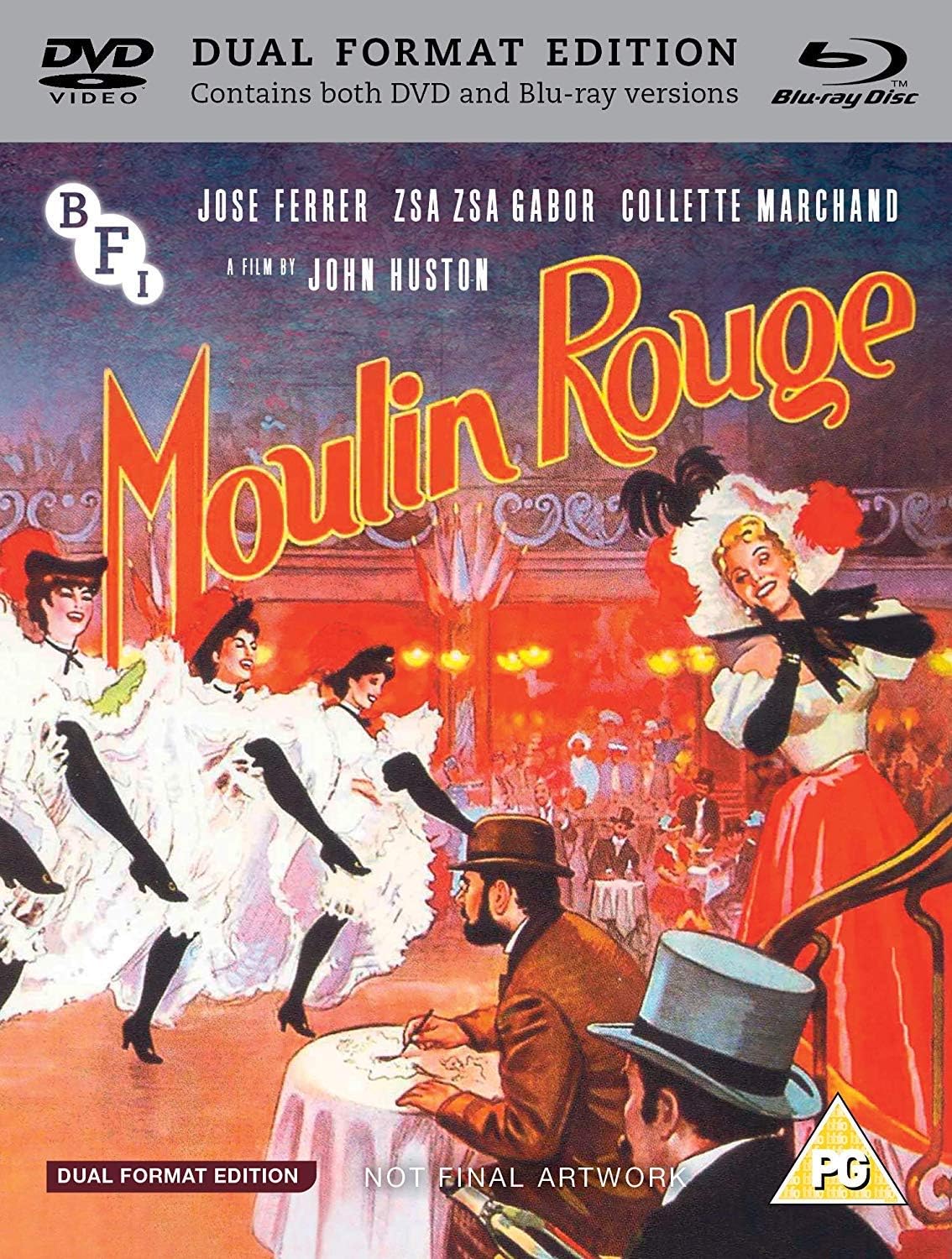 Moulin Rouge (1952) [Dual Format] [Blu-Ray] [Blu-ray]: Amazon.fr: DVD ...