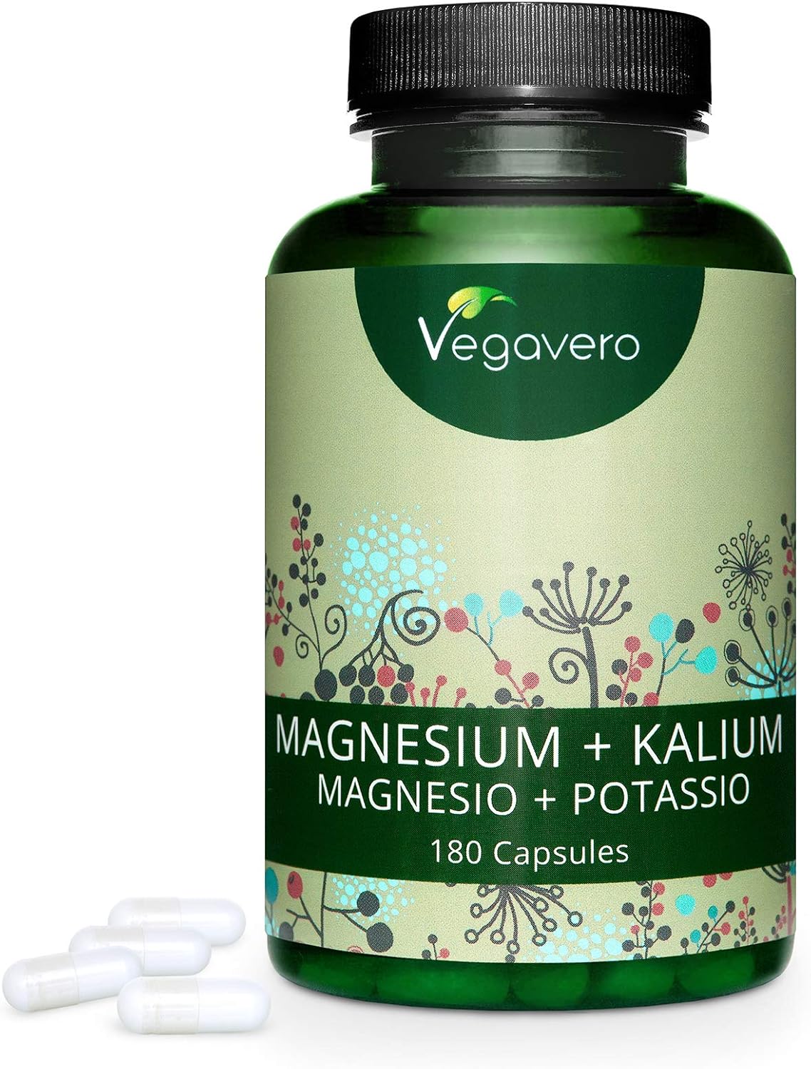 Magnesium Citrate + Potassium Citrate Complex Vegavero® | 225mg ...