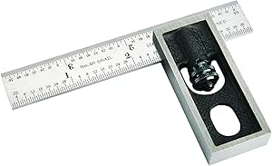 Starrett 13A Double Square with Hardened Blade - Starrett Combination ...