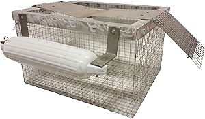 Amazon.com : Outdoor Water Solutions TRP0328 Floating Turtle Trap ...