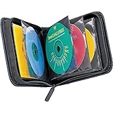 Amazon.com: Case Logic Nylon CD/DVDW-208 224 Capacity Classic CD/DVD ...