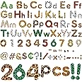 Amazon.com: 264 PCS Safari Jungle Bulletin Board Letters Set, Jungle ...