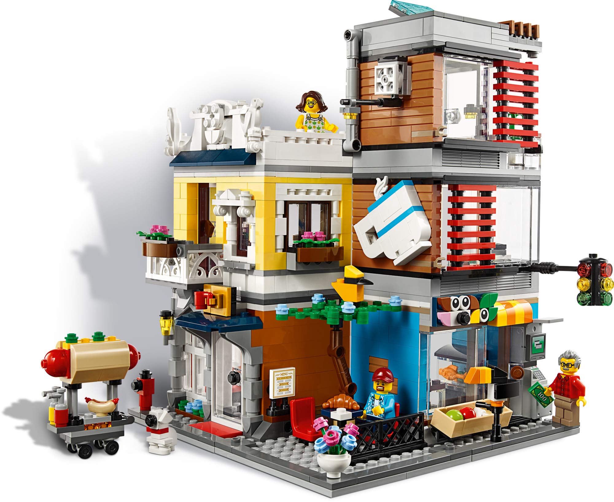 Mua LEGO Creator 3 in 1 Townhouse Pet Shop & Café 31097 Toy Store ...