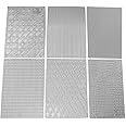 6pcs/set Fabric Texture Sheet Cake Texture Mat Sugar Craft Decoration ...