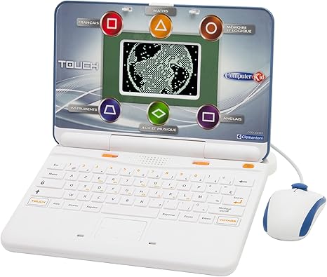 Clementoni-62187-Ordinateur pour enfant-Computer Kid - Hi Touch: Amazon ...