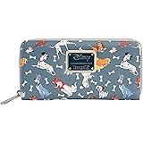 Loungefly Disney Dog Houses Faux Leather Zip Around Wallet at Amazon ...