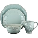 Amazon.com | Lenox French Perle Pitcher, Medium, Ice Blue: Cream ...