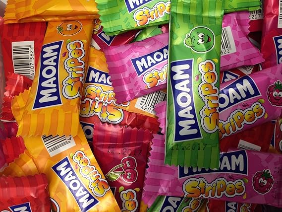 20 x Haribo Maoam Stripes by Diamond Sweets - Choose Your Own Flavour ...