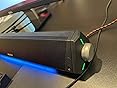 Amazon.com: Computer Speakers, Dynamic RGB Computer Sound Bar, HiFi ...