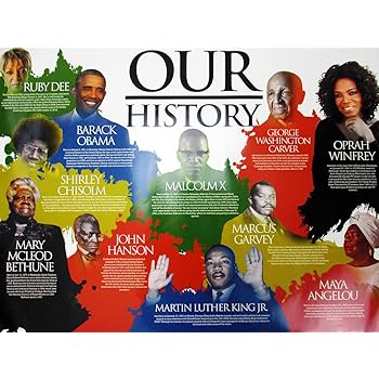 Amazon.com: Black Inventors Then and Now Poster 24x18 inches (BNV ...
