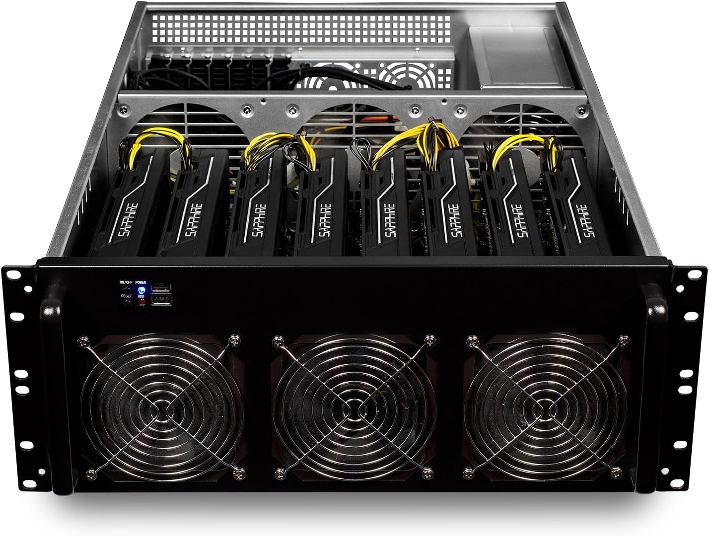Bold. Mining Rig Computer • 8 x RX 470 • GPU de Miner optimisé pour ...