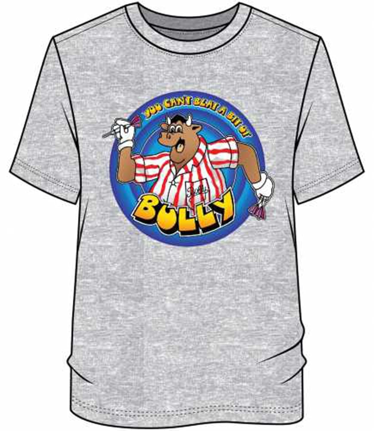 Men's Official Bullseye "You Can't Beat a Bit of Bully" T-Shirt (Small ...