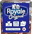 Royale Original 2 Ply Facial Tissue, Soft & Strong, 6 Tissue Boxes, 126 ...