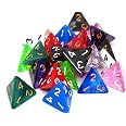 Amazon.com: 25 Count Assorted Pack of 12 Sided Dice - Multi Colored ...