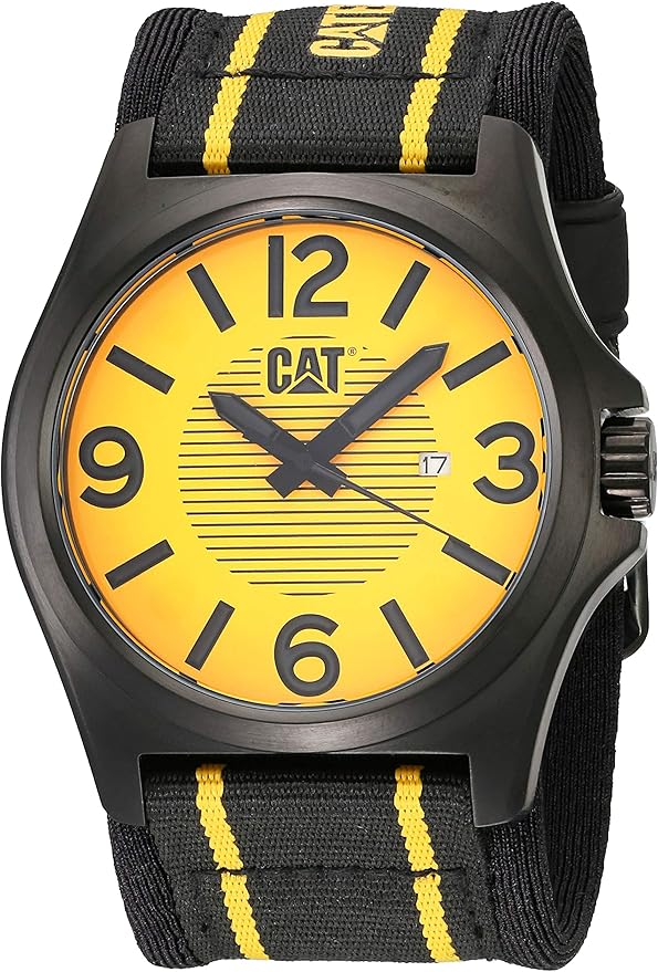 Caterpillar PK16161731 - Reloj para Hombres, Correa de Tela Multicolor ...