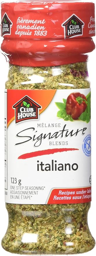 Club House, Quality Natural Herbs & Spices, Signature Blend, Italiano ...