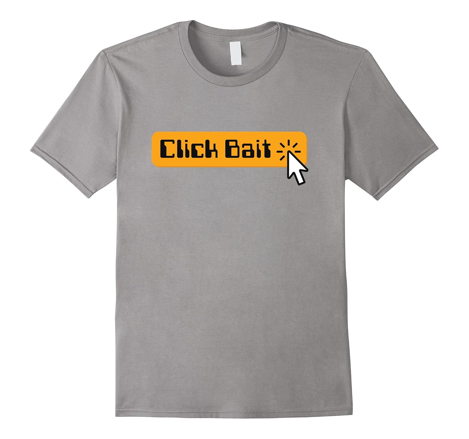 Click Bait Funny Computer Tech Geek T-Shirt-4LVS