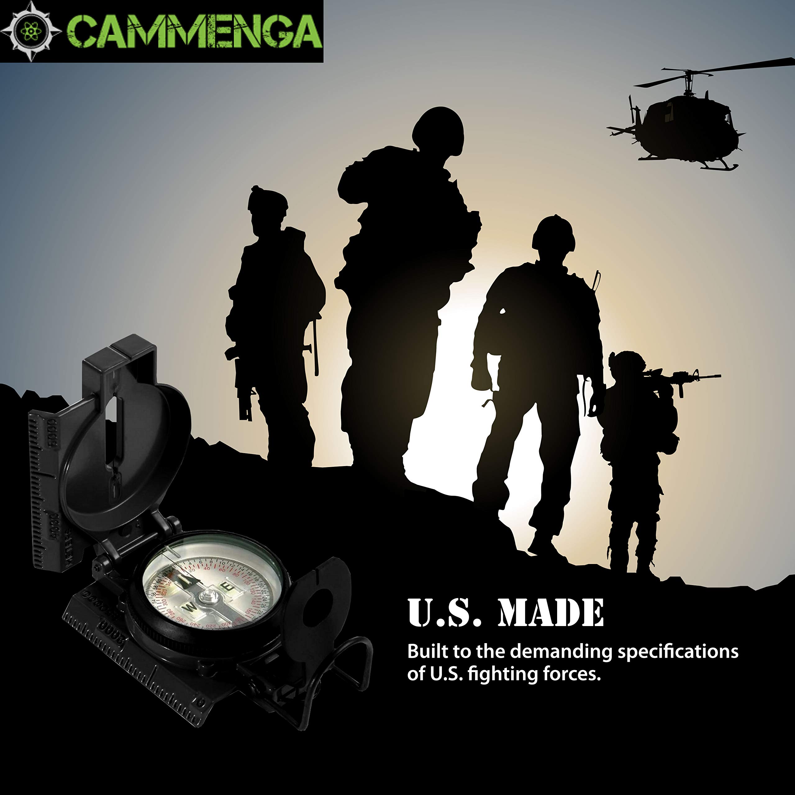 Mua Cammenga Official US Military Tritium Lensatic Compass, Accurate ...