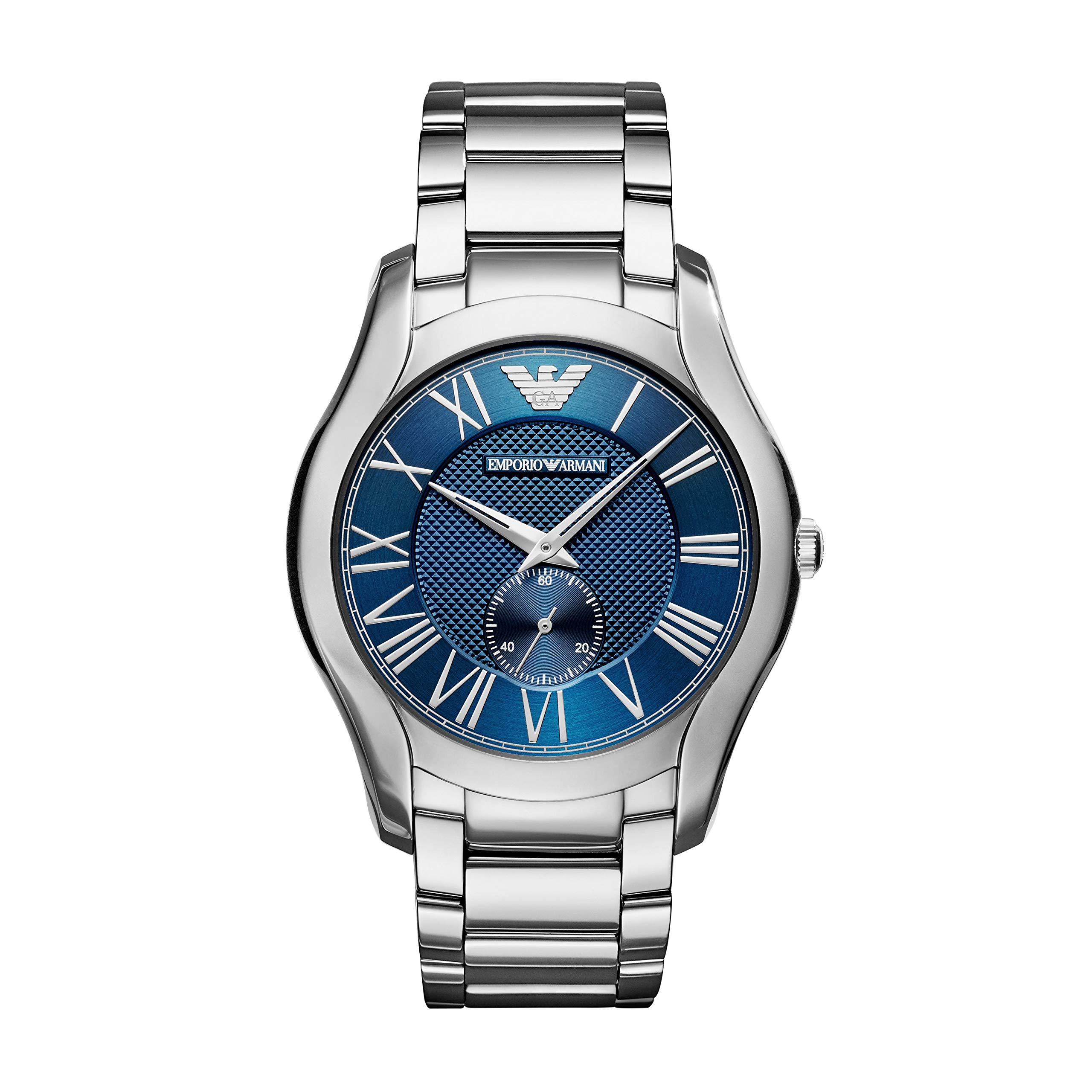 سعر Emporio Armani Men's 'Dress Quartz Stainless Steel Casual Watch فى ...