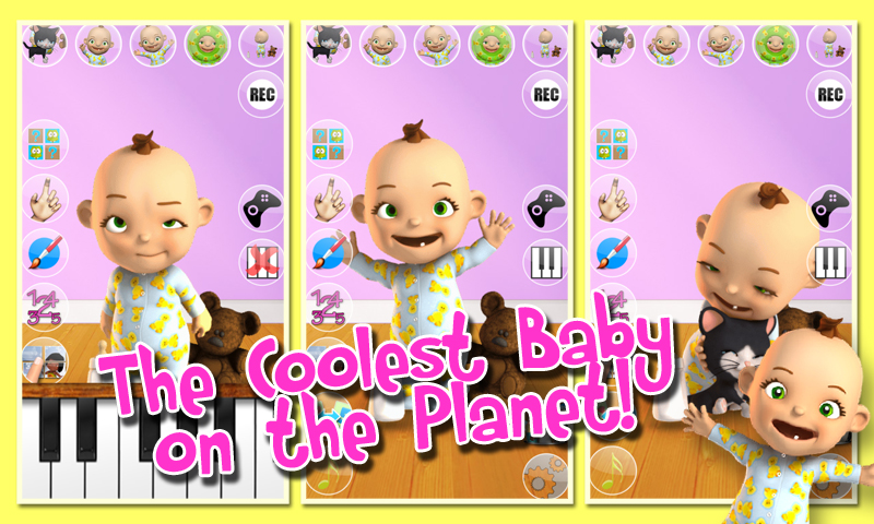 Talking Babsy Baby Free:Amazon.fr:Appstore for Android