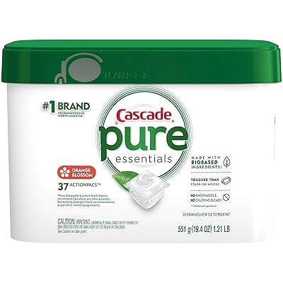 Cascade Pure Essentials Dishwasher Detergent, Orange Nepal | Ubuy