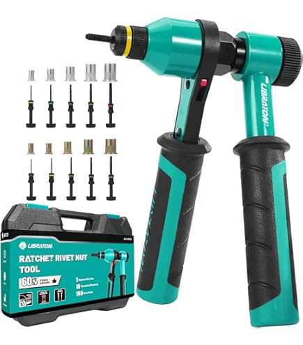 Rivet Nuts Marson Mandrel & Nosepiece Set Steel Frame LIBRATON Rivet ...