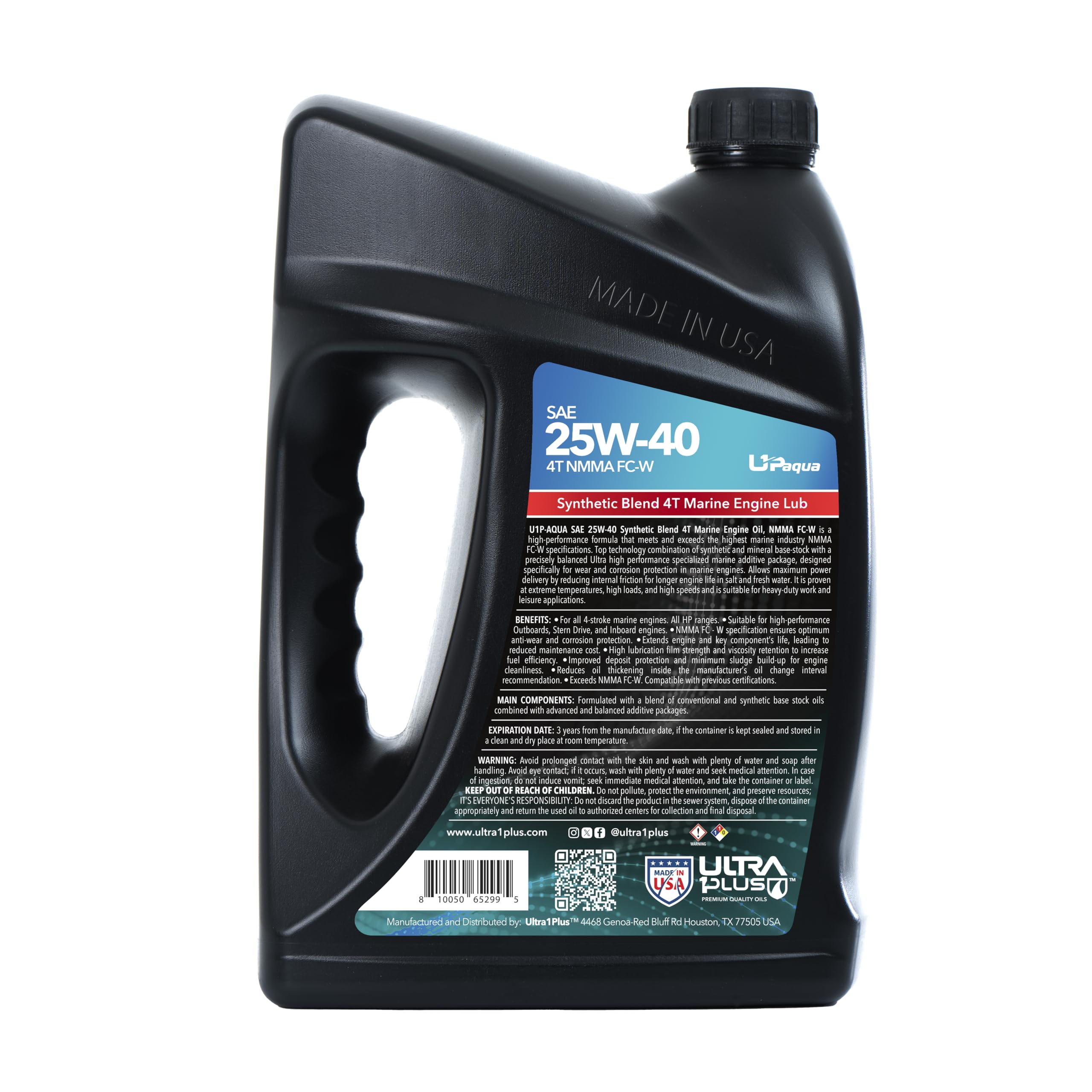 Mua U1P-Aqua SAE 25W-40 Synthetic Blend 4T Marine Engine Oil NMMA FC-W ...