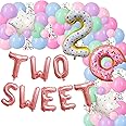 Amazon.com: Two Sweet Party Decorations Supplies Two Sweet Birthday ...