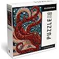 Amazon.com: Lantern Press 1000 Piece Jigsaw Puzzle, Octopus, Paper ...