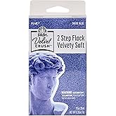 Amazon.com: FolkArt Velvet Crush 2 Part Flocking Kit, Brown