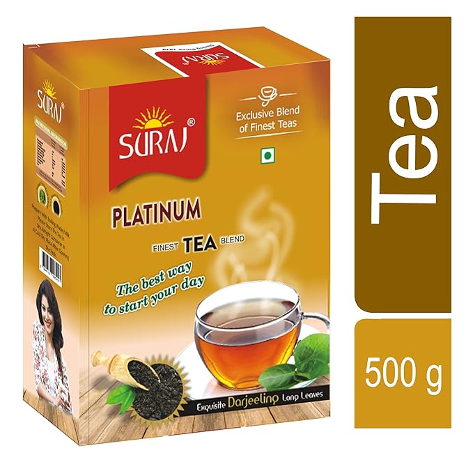 Suraj Gold Premium Tea Platinum Tea Finest Blend 500 g: Amazon.in ...