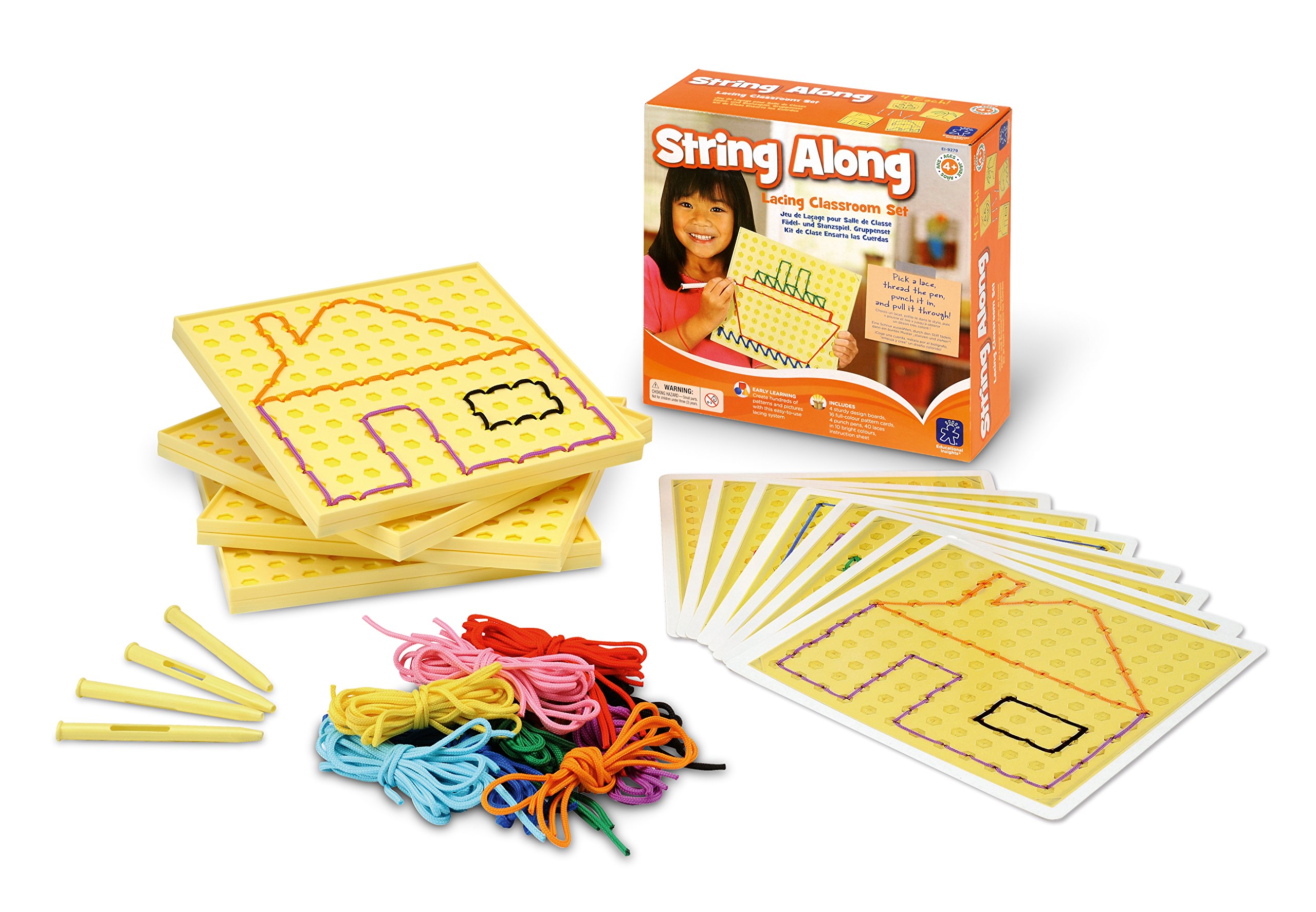 Learning Resources String-Along Lacing Classroom Kit- Buy Online in ...