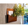 Amazon.com: Wall Mount Soft Leather Hanging Storage Organizer Mail ...