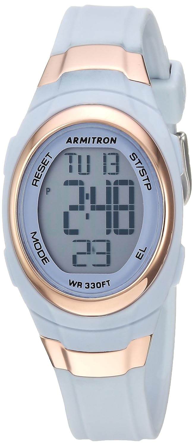 Armitron Sport 45/7034 - Reloj digital con cronógrafo y correa de ...