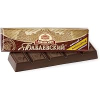 Amazon.com : Imported Russian Chocolate Bar "Babaevsky" with Chocolate ...