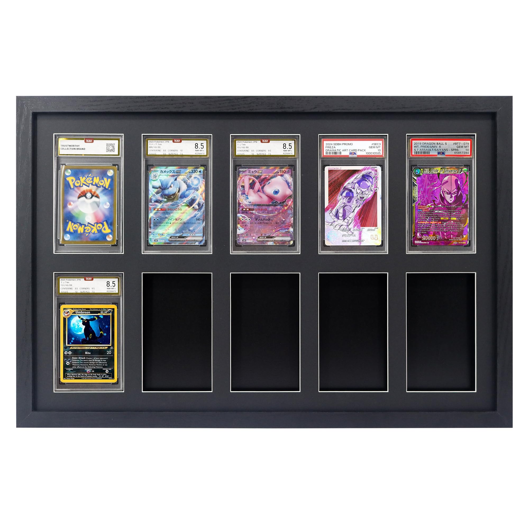 FramePro PSA Graded Card Display Frame, Wall Mount Baseball Trading ...
