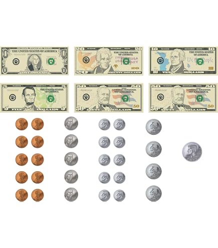 Young N Refined US Money Teaching Chart - Laminated 15x20 Inch ...