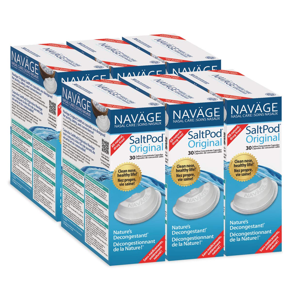 Mua Navage SaltPod Bundle 6 30-Packs (180 SaltPods) Salt Pod Refills ...