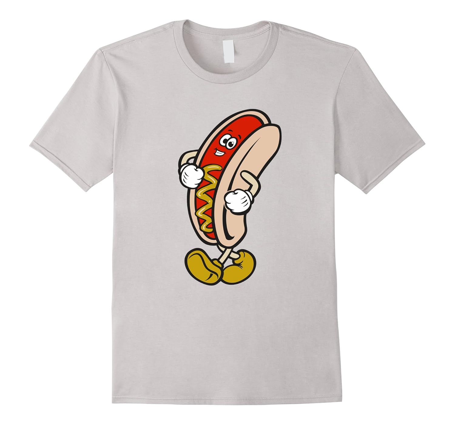 Funny Cartoon Graphic Tees Hot Dog T-Shirt For Boy Girls-TD – Teedep