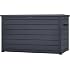 Keter Ontario cushion box XXL storage box anthracite 870 litres wood ...