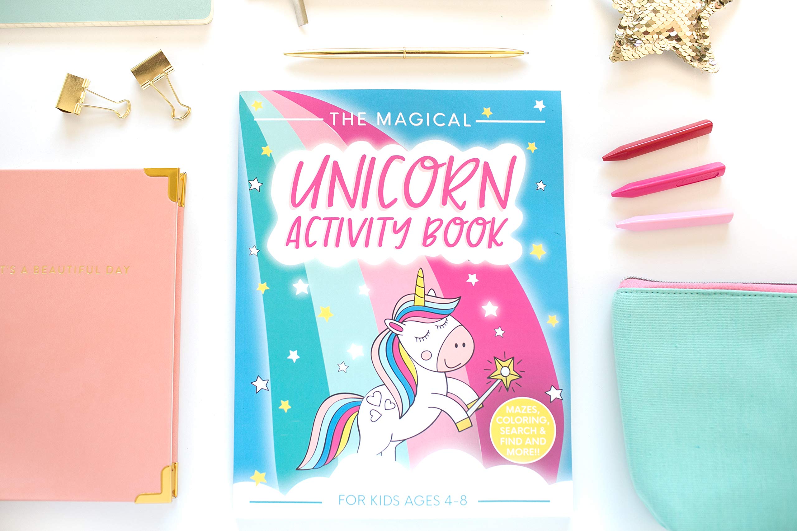 Mua The Magical Unicorn Activity Book for Kids Ages 4-8: A Fun and ...