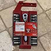 Amazon.com: Craftsman 19 Piece Universal 1/4-in. Dr. Socket Wrench Set ...