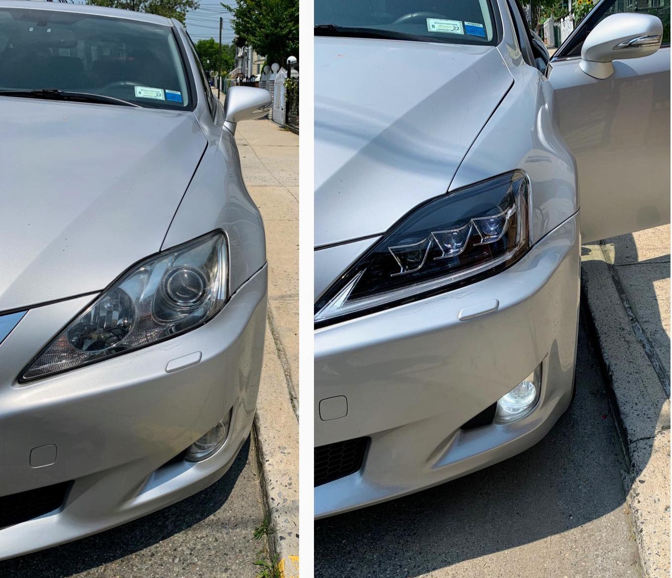 VLand LED Headlights Install! Lexus IS250, 53% OFF