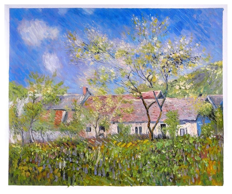 Amazon.com: Springtime at Giverny (Printemps à Giverny) - Claude Monet ...