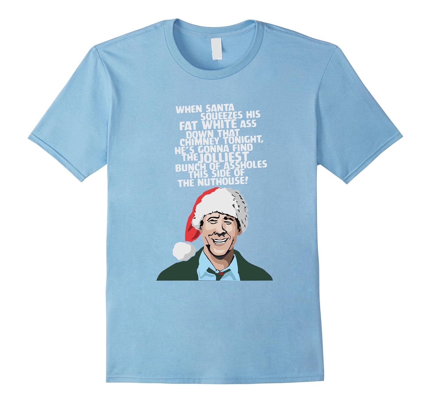 When Santa Squeezes His Fat Noel 2016 Shirt-Art – Artvinatee