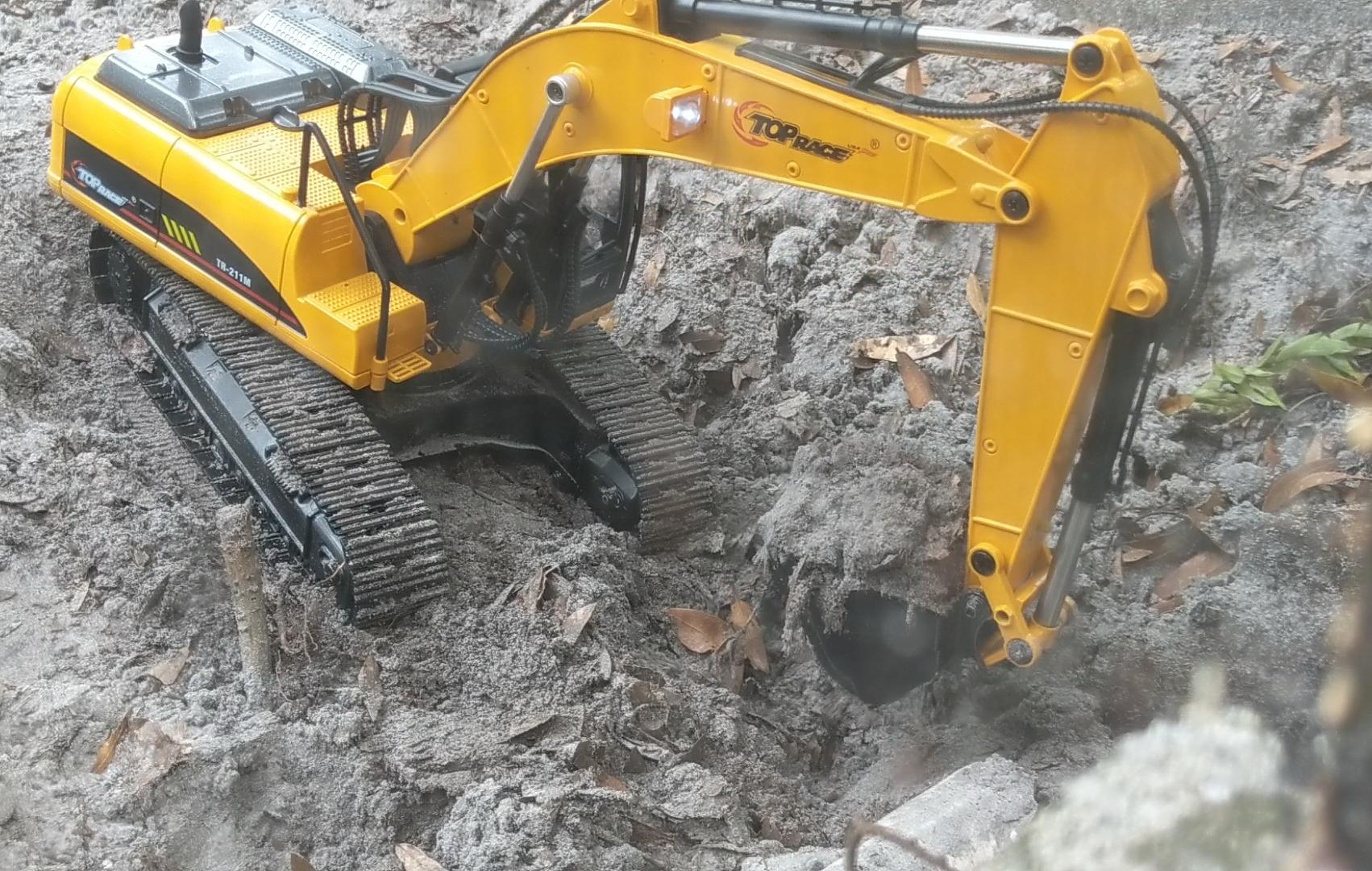 $45/mo - Finance Top Race V4 Full Metal Adult RC Excavators - Hydraulic ...