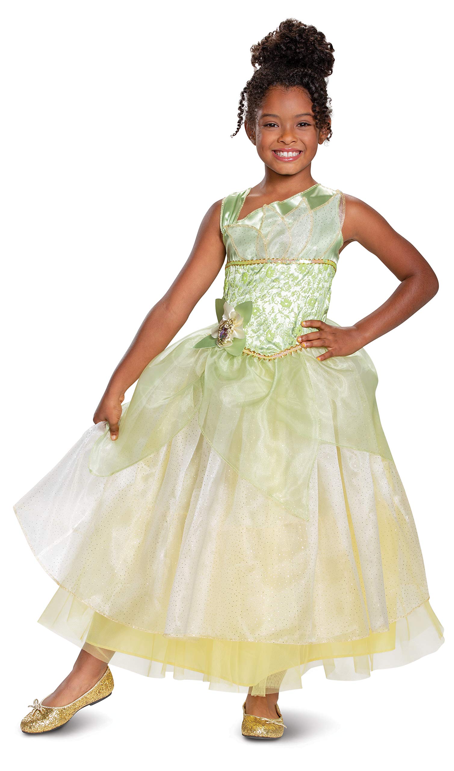 Mua Tiana Deluxe Disney Princess Child Girl Costume trên Amazon Mỹ ...