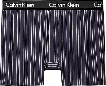 Calvin Klein Men's Boxer Matrix-Knit Slim Fit Boxer at Amazon Men’s ...